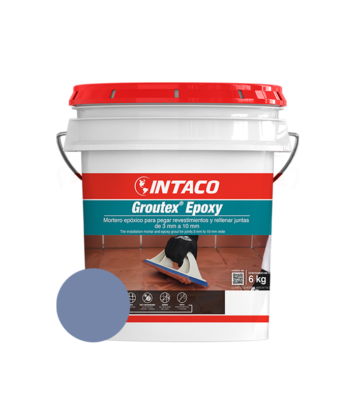 INT GROUTEX CELESTE EPOXY 6KG | Civilart :: Acabados de la Construcción